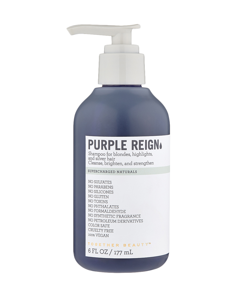 Purple Reign Natural Toning Shampoo for Light Hair